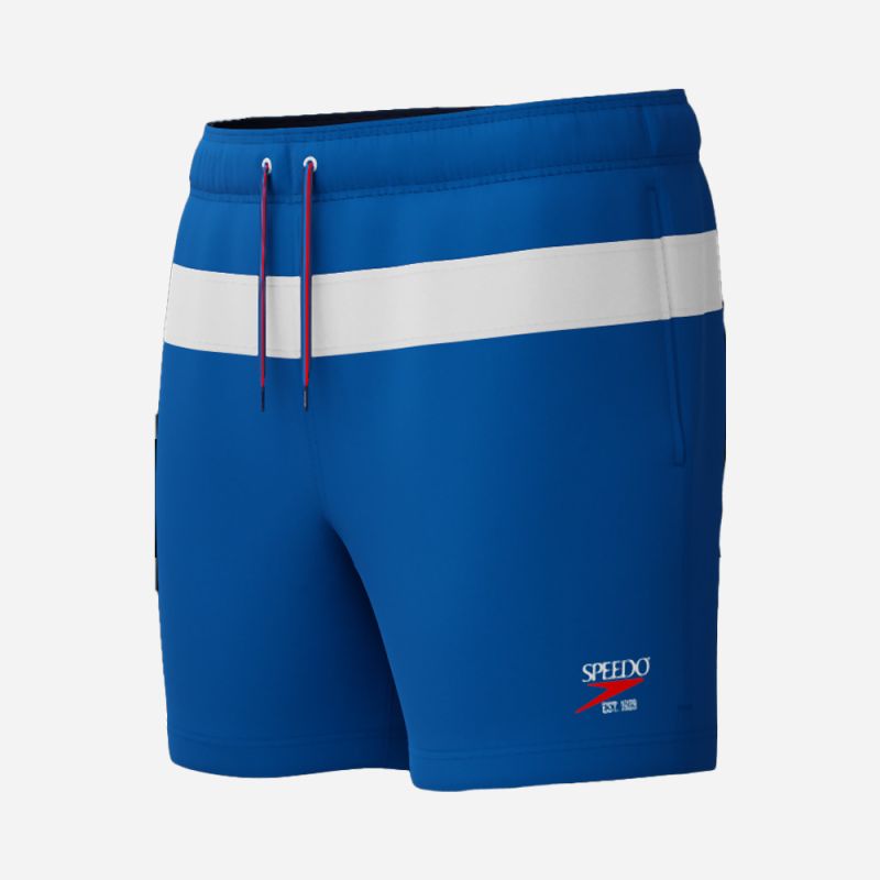 Speedo Jetstream Retro Badeshorts turkish sea | SPORTSHOP.CH